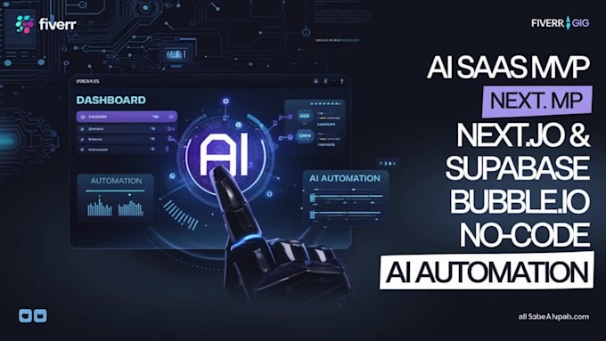 Develop ai web apps saas mvps using next js, and sup abase