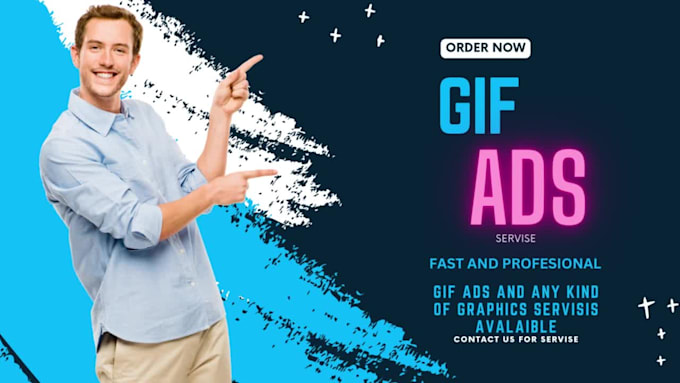 Designa tractive animated gif ads and gif animated banner