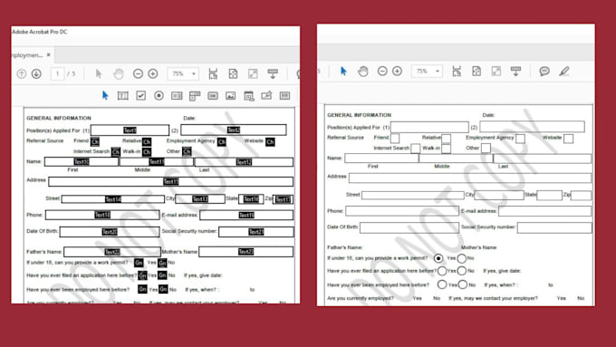 Design fillable pdf forms and documents as per your branding by ...