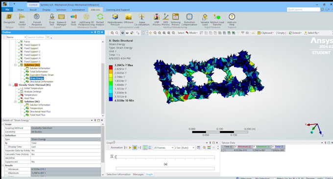 Do accurate cad and simulations using solidworks and ansys by ...