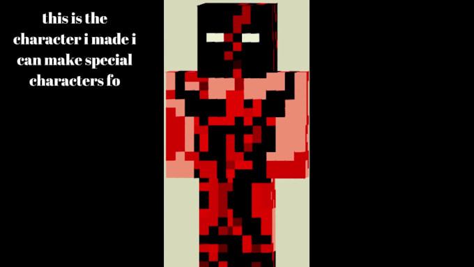 Minecraft horror character design by Bilal1661 | Fiverr