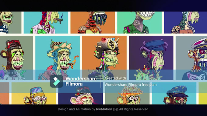 Create nft intro video and nft promo for your nft by Hibaabeladim | Fiverr