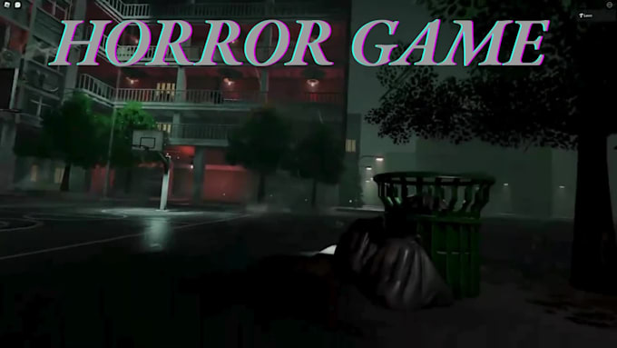 Develop roblox horror game with spooky atmosphere, dark room jumpscare ...
