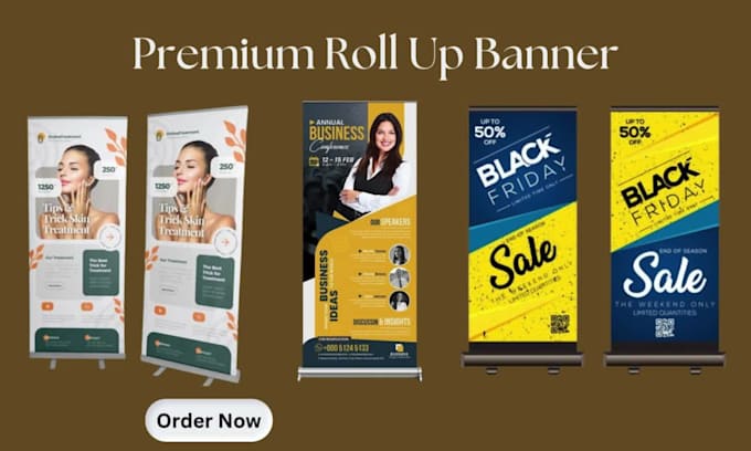 Standard roll up banner design by Jay_jay018 | Fiverr