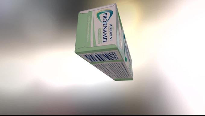 Cgi 3d toothpaste animation 3d skincare product video ads 3ds max 4k ...