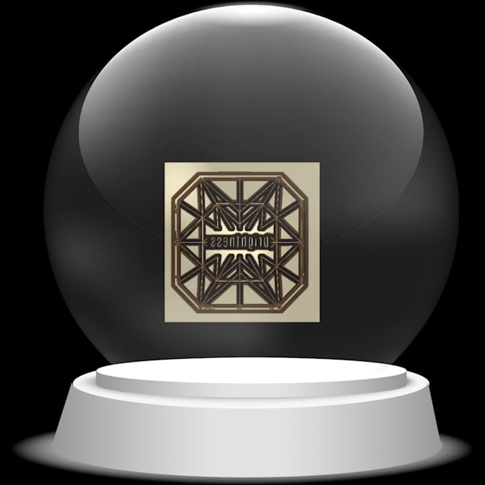 Create a 3d rotating logo animation or 360 seamless loop by ...