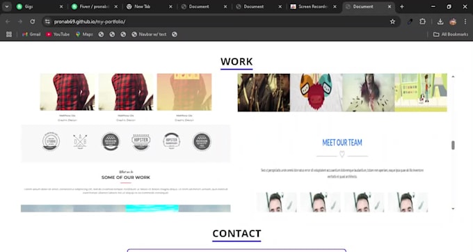 Design a responsive website using bootstrap tailwind css by Pronabdebnath34 | Fiverr