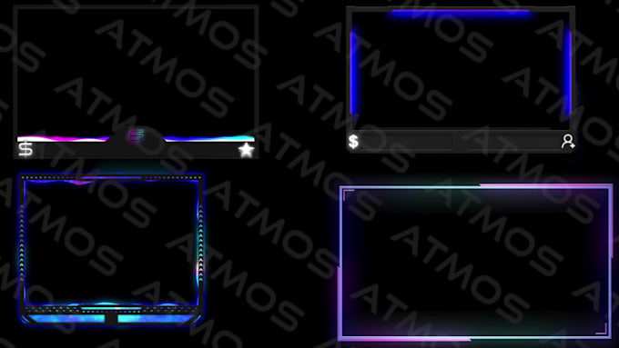 Make professional webcam overlays by Atmosdesigns | Fiverr