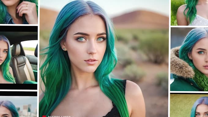 Create stunning, consistent models and characters using ai by Umerlaraib976 | Fiverr