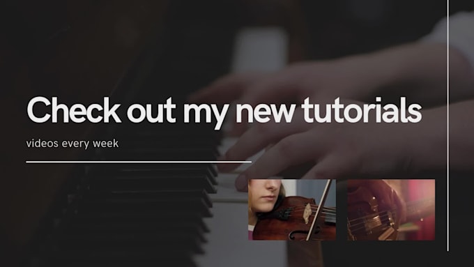 Transcribe piano music to midi or create synthesia tutorial by Ruthy_lee | Fiverr