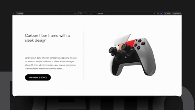 Create 3d animated website, threejs website, figma to webflow, dora website by Joshuatech288 ...