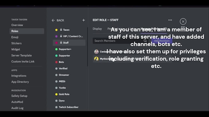Set up discord servers by Mythicsoldierfn | Fiverr