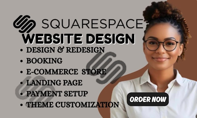 Design squarespace website, ecommerce website, website redesign, squarespace by Samuel_oore | Fiverr
