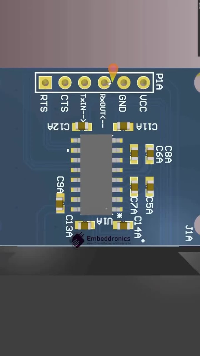 Design pcb layout schematic diagram circuit electronics hardware in ...