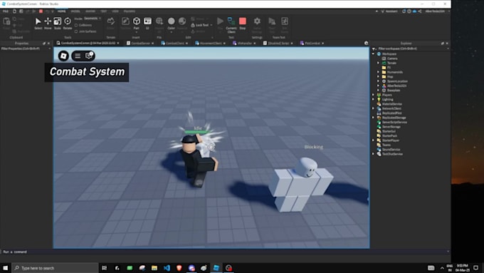Create roblox game systems by Albertesla1024 | Fiverr