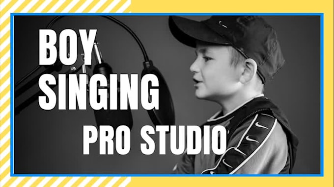 Record a boy singer, boy voice over for your childrens song by ...