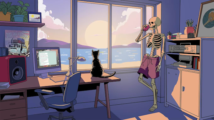 Draw and create 30 seconds animation with my art style by Natatigabelas ...