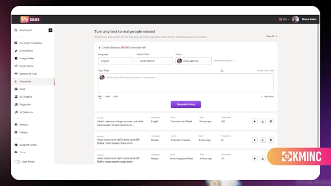 Create your custom saas ai content generator platform by Tappu_kmdesign ... Create your custom saas ai content generator platform by Tappu_kmdesign ...
