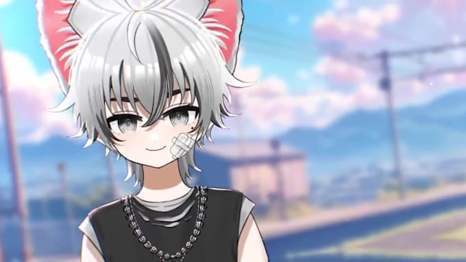 Live2d vtuber model, rig,pngtuber,vroid,obs,anime art,kawaii,psd ...