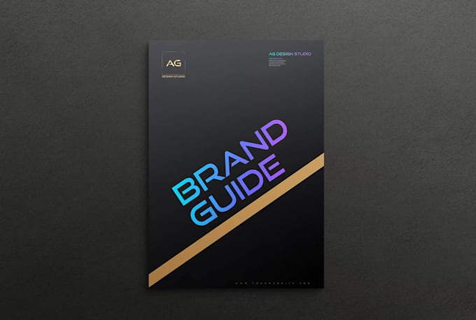 Design modern brand style guides or brand guideline for your business ...
