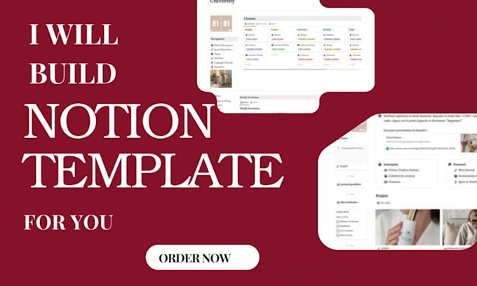 Build a notion template notion system for you and your business by Tiana_grace34 | Fiverr