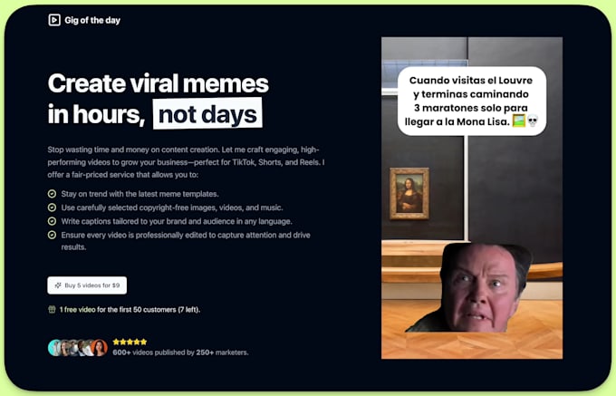 Create viral video memes for your business by Themaxibarra | Fiverr