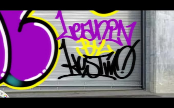 Do awesome graffiti throwie for your name or brand by Hust2graffiti ...
