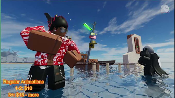 Animate for your roblox game in r15 by Feezywiz | Fiverr