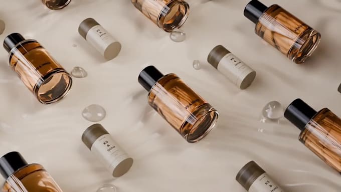 Create 3d cosmetics animation 3d cgi skincare animation 3d product ...