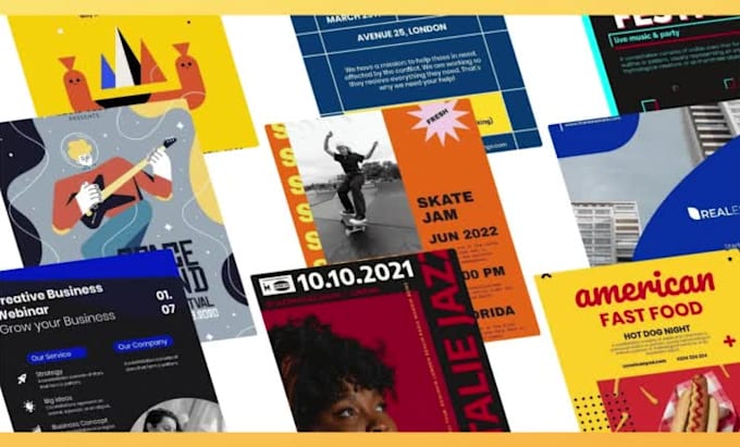 Design eye catchy posters and covers by Ashgraphicsdes | Fiverr