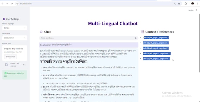 Build custom ai chatbot for your bangla and english documents by Hasin ...