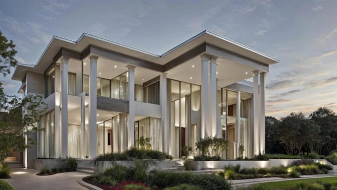 Design exterior and render realistic,exterior rendering by Engoussamah ...