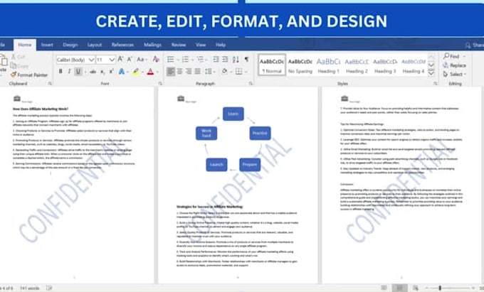 Type, edit, format, and retype any document or image into ms word by ...