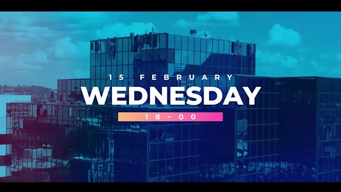 Create your event, webinar or conference intro video by Thelearnerly ...