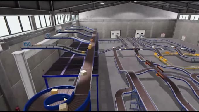 Do realistic 3d industrial animation technical industrial oil and gas ...
