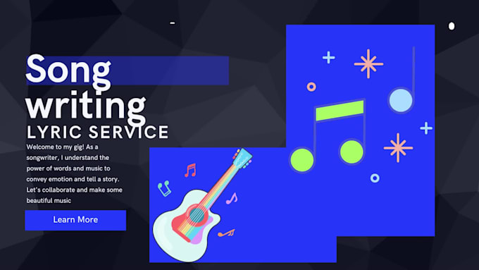 Write rhyming song lyrics to enhance your music by Golcuksinan | Fiverr