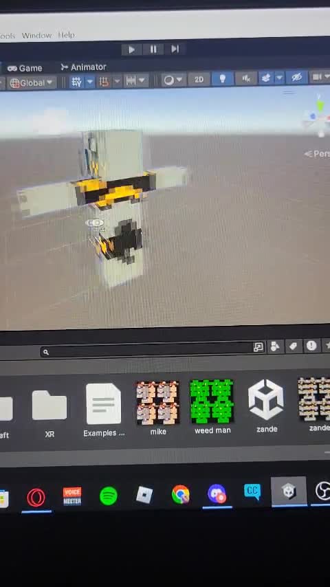 Custom minecraft avatars for vrchat with gogo loco by Classydodger676 ...