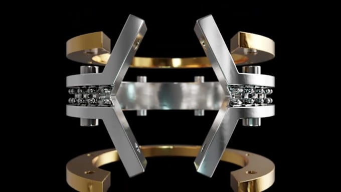 Do 3d jewelry animation, 3d ring design, 3d necklace render, 3d jewelry ...