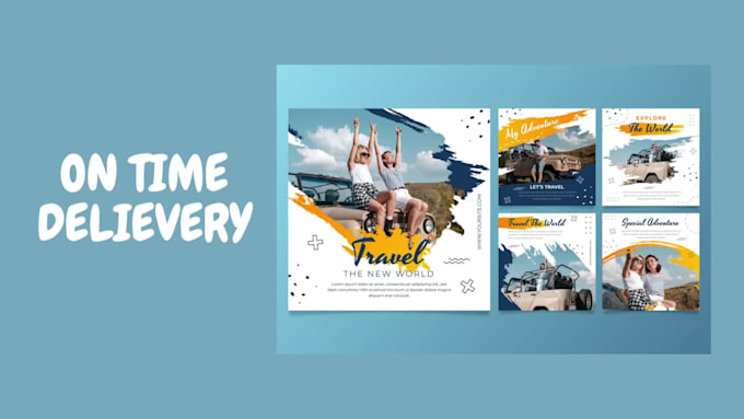 Design social media posts graphics for facebook, instagram ads by ...