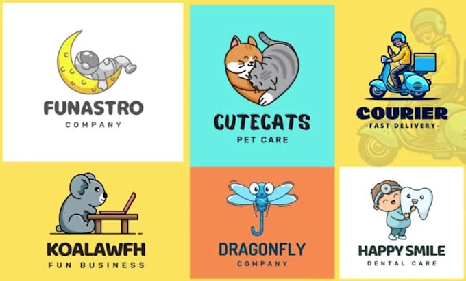 Design the perfect minimalist cartoon logo for business by Mirfaraz7 ...