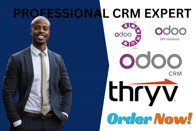 Odoo crm expert, odoo ecommerce, odoo erp, odoo accounting by Eniitano | Fiverr
