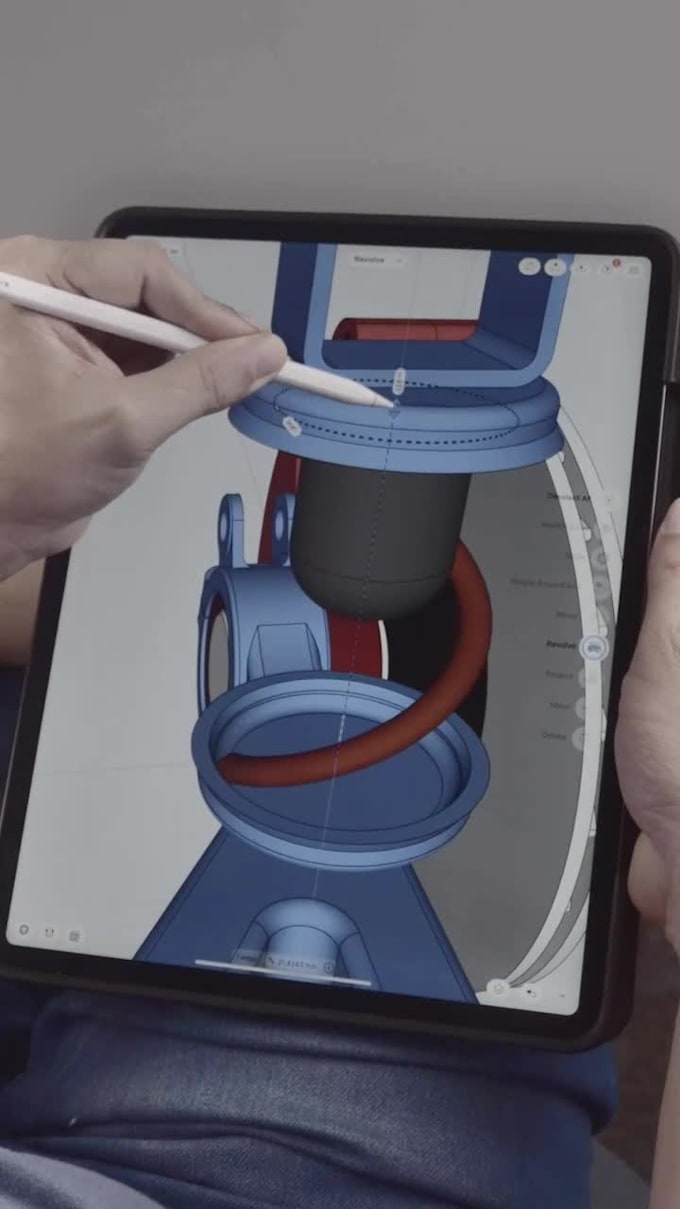 Design 2d and 3d models for 3d printing and prototyping in solidworks ...