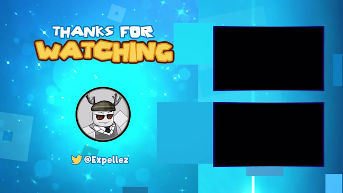 Design animated outro video, ending screen for kick youtube twitch by ...