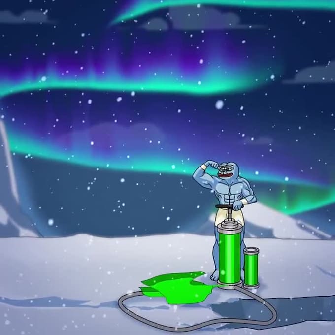 2d animation, 2d meme coin animation, solana meme coin, crypto meme ...