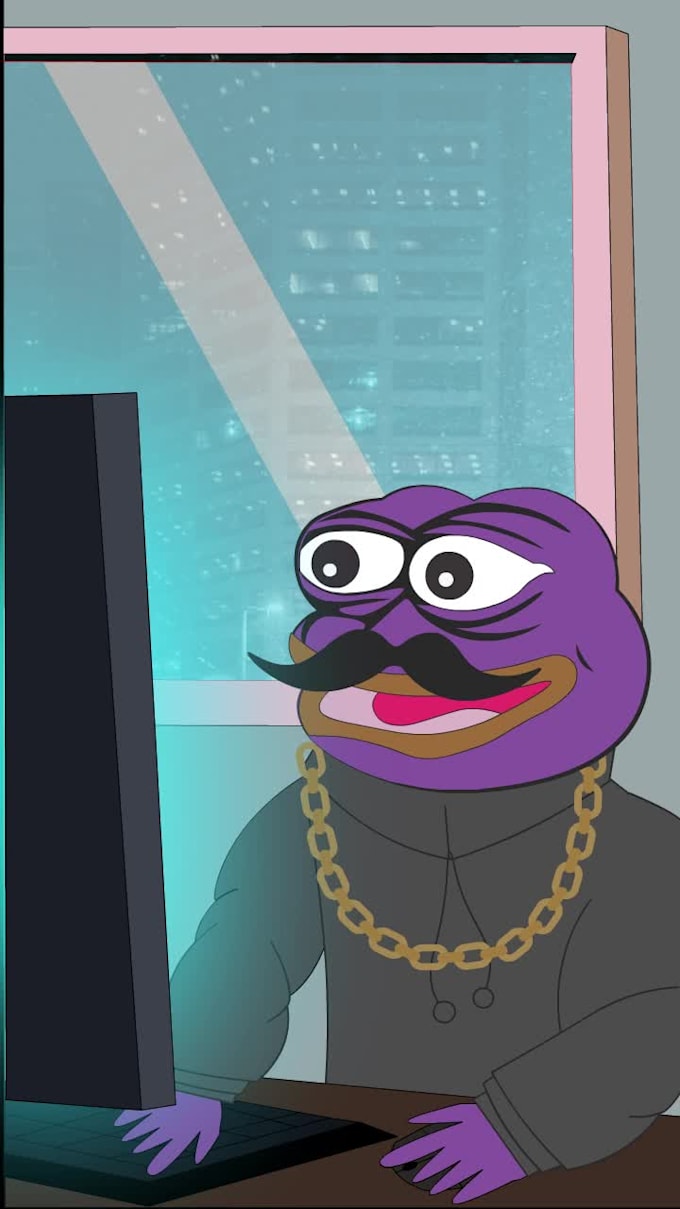 Crypto meme video, meme animation, 2d meme video, 2d meme animation ...