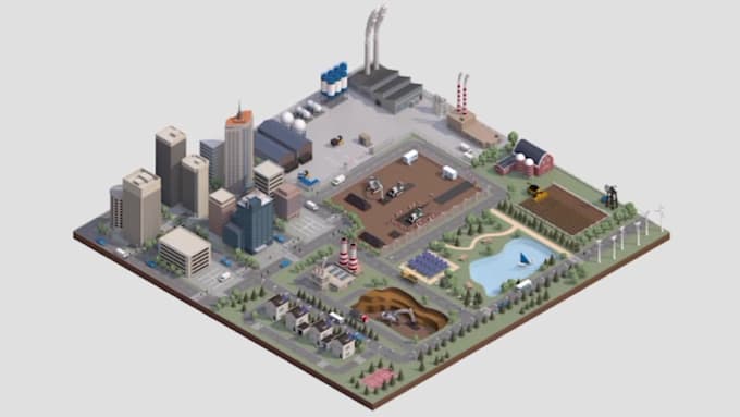 Do 3d isometric infographic illustrations, 3d architectural isometric ...