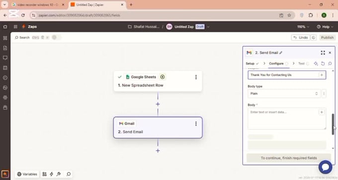 Automate your ecommerce workflows using zapier and gmail by Rubyred333 ...