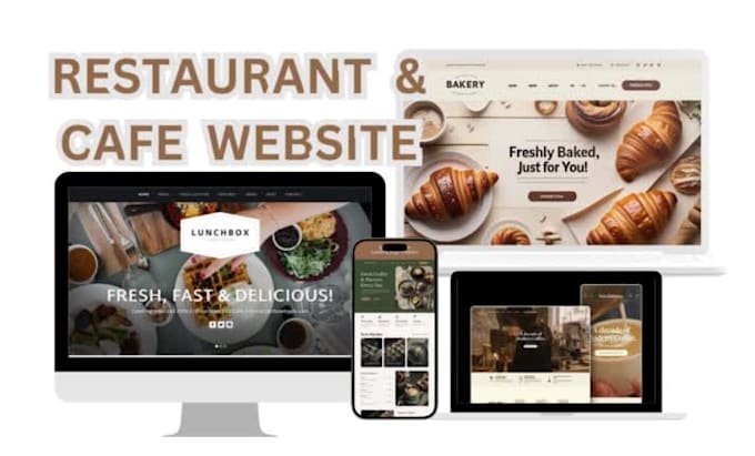 Design, redesign wix restaurant café website with menu, online booking ...