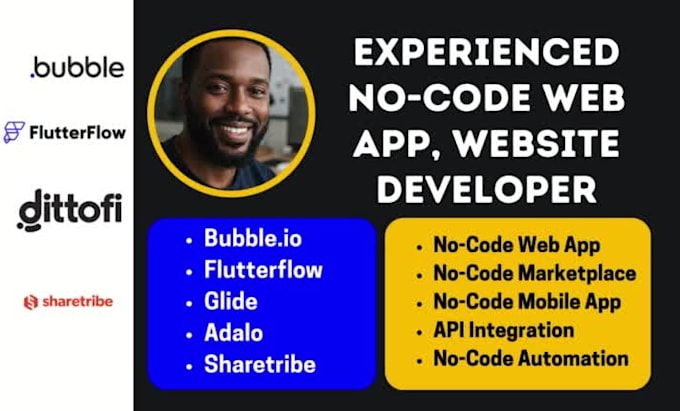 Develop bubble mvp web app, bubble marketplace, flutterflow, bubble io developer by Touchhub ...