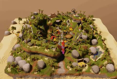 Minecraft build spawn schematic hub lobby by Lauuki | Fiverr